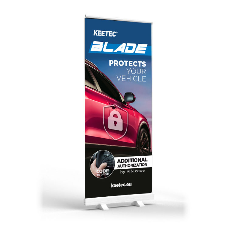 BLADE ROLL BANNER advertising banner | TSS GROUP