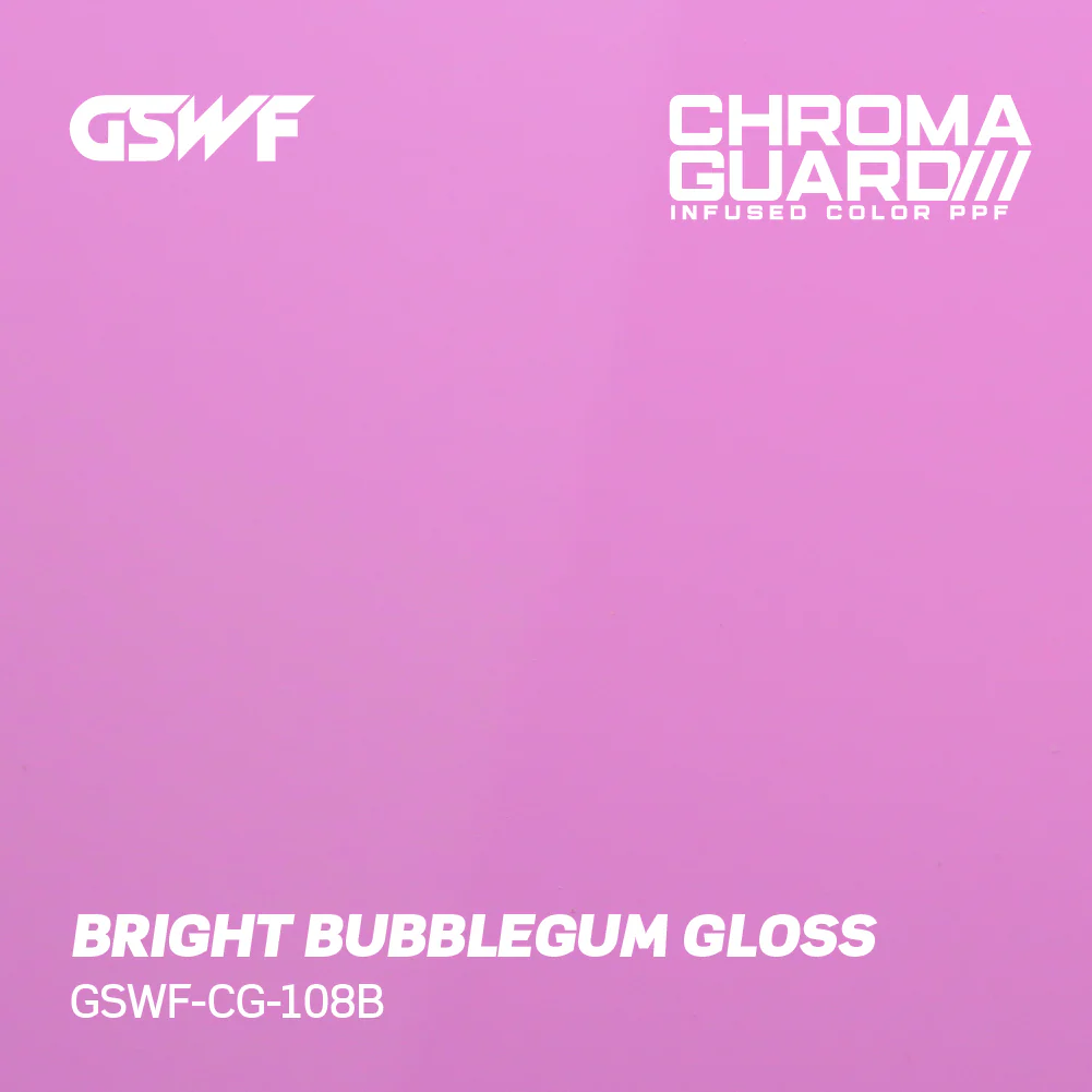 GSWF BUBBLEGUM PPF paint protection film, glossy, pink | TSS GROUP