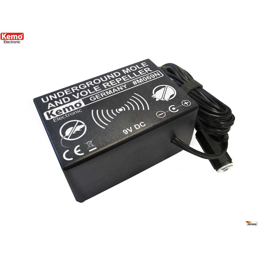KEMO M069N ultrasonic repeller for moles and voles | TSS GROUP
