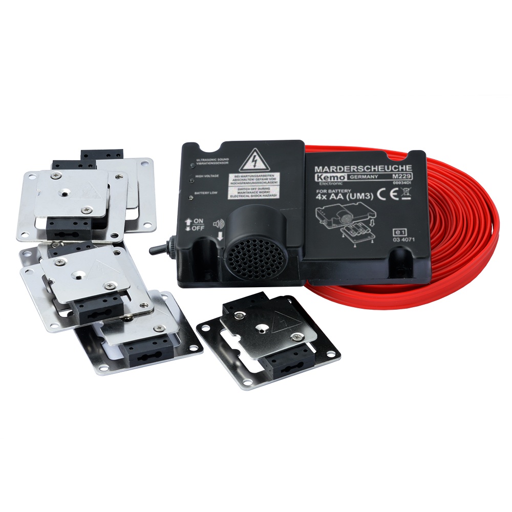 KEMO M229 Anti-marten ultrasonic device with 6 high-voltage plates ...