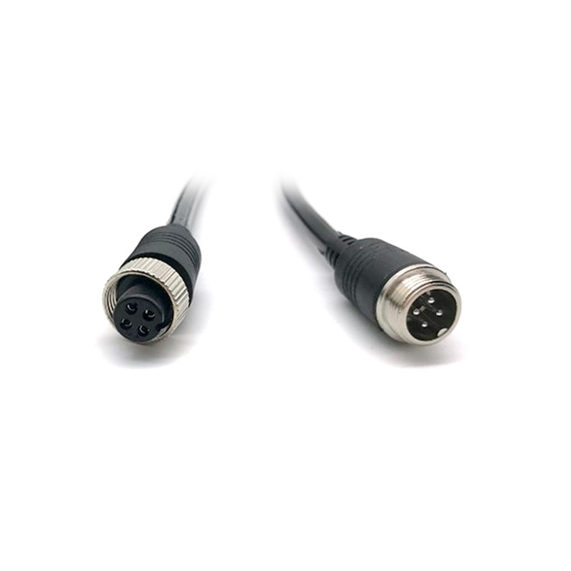 M12 20m Camera cable, 4PIN female-male | TSS GROUP