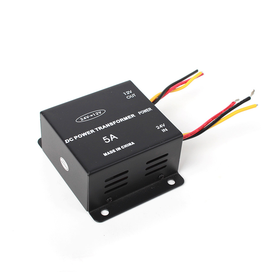 DC5A Voltage dropper 24V to 12V, with ACC wire | TSS GROUP