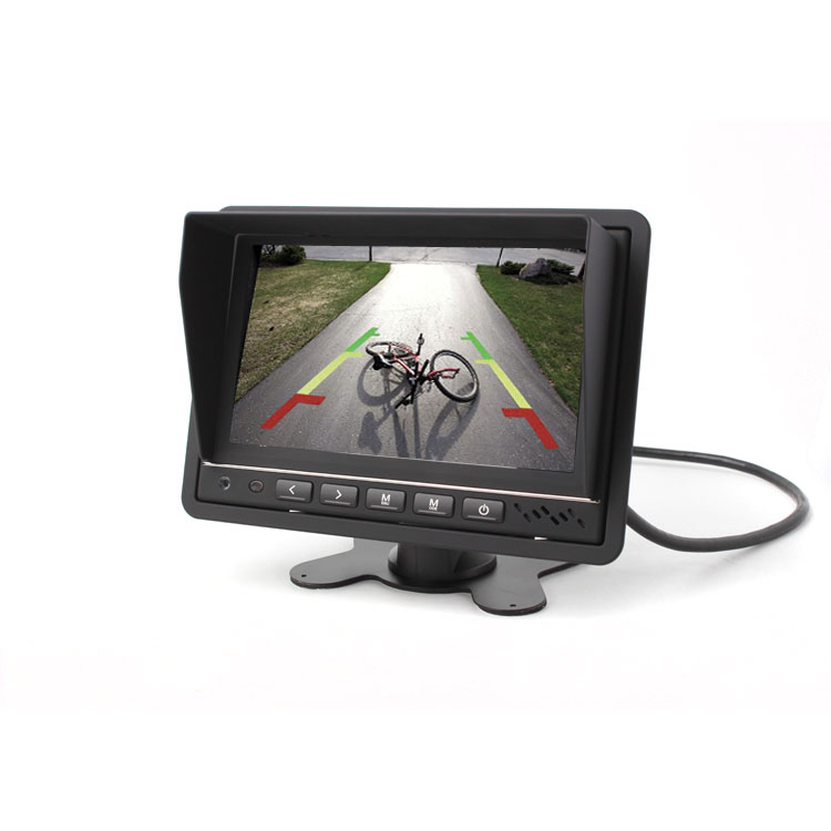 Monitor 7" with DVR and recording on SD, TFT M07 BDVR | TSS GROUP