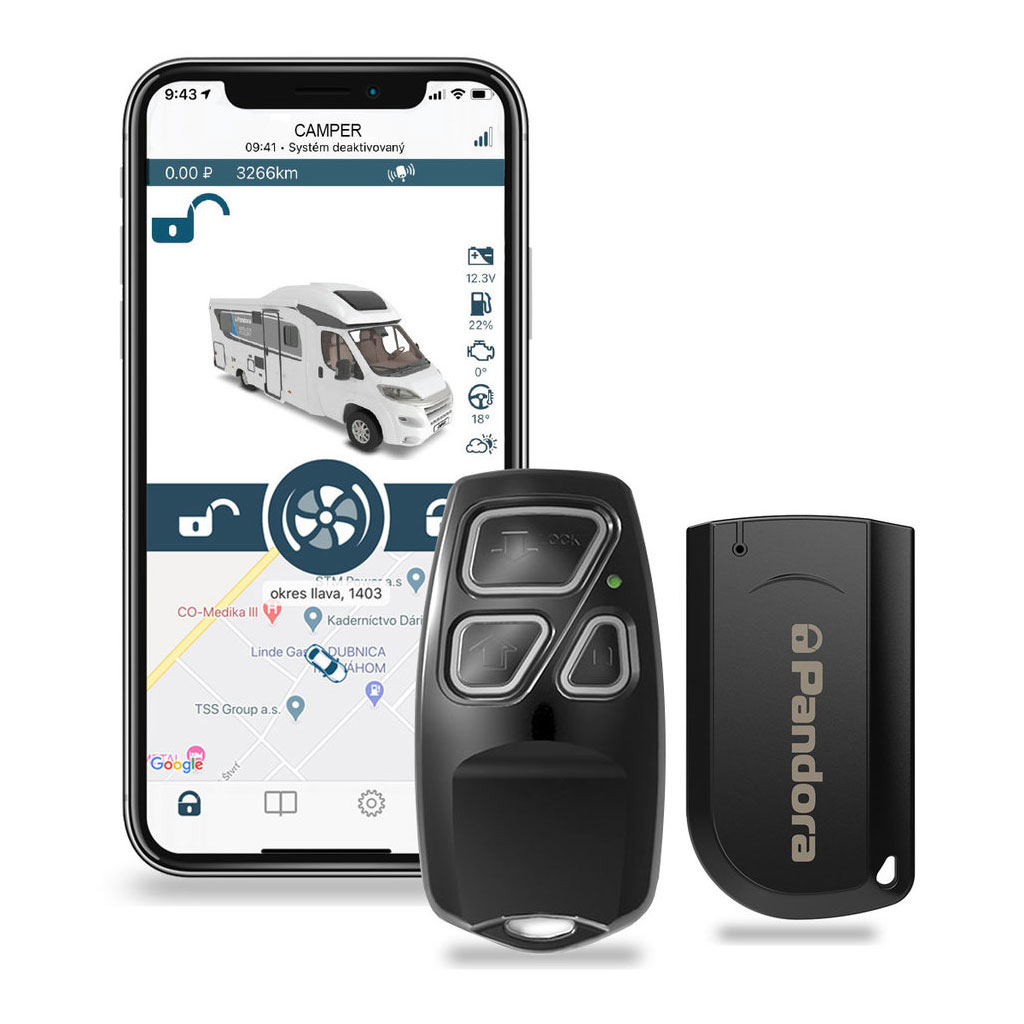 Pandora CAMPER alarm system for caravans | TSS GROUP