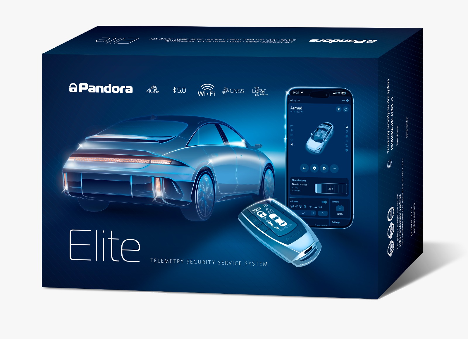 Pandora ELITE two-way GSM/GPS car alarm | TSS GROUP
