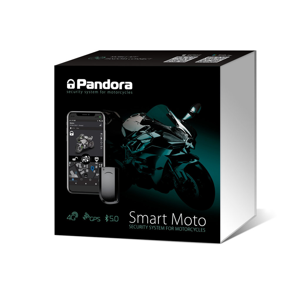 Pandora SMART MOTOv3+ GSM/GPS motorcycle alarm | TSS GROUP